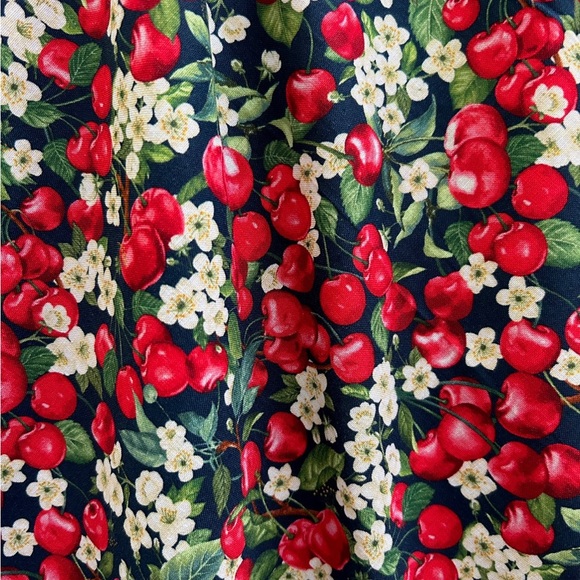 Retrolicious | Dresses | Cherry Good Print Vintage Style Dress By ...